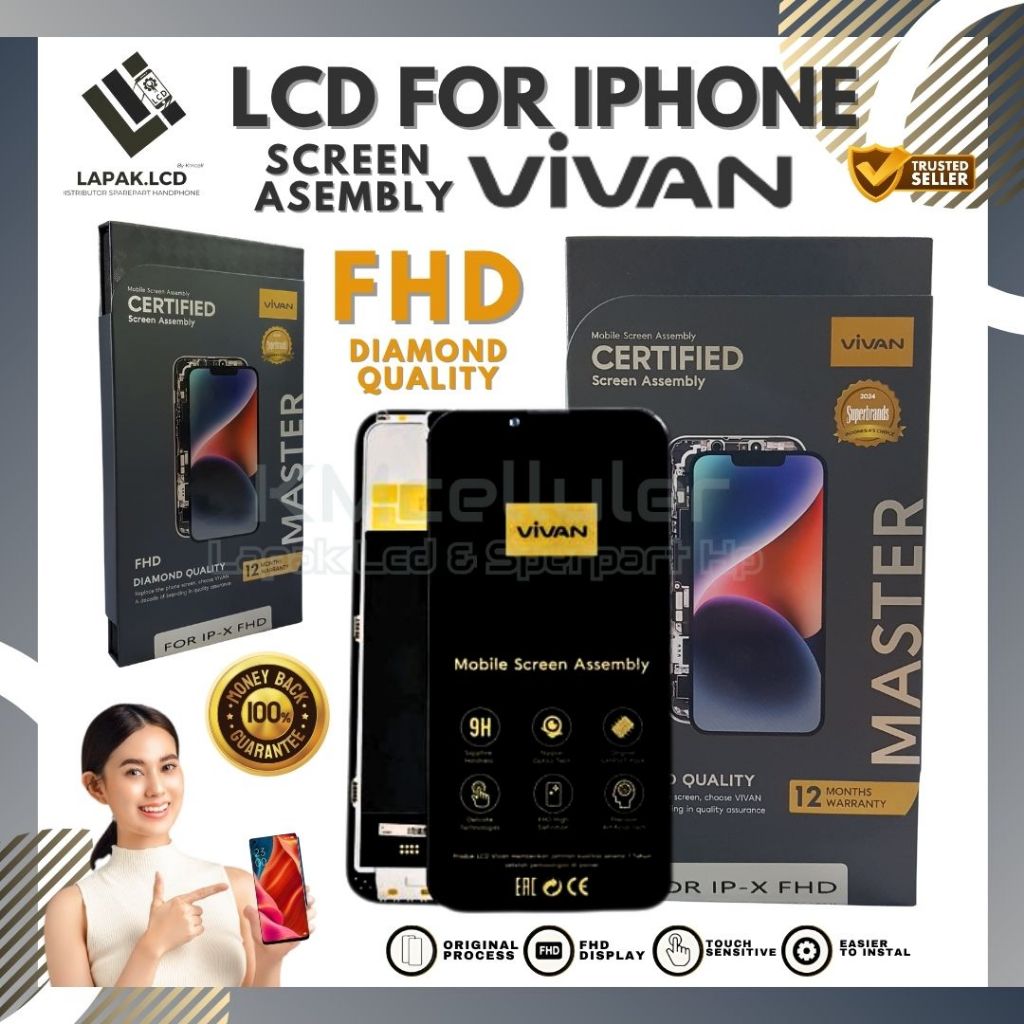 Jual LCD VIVAN IPHONE 11 PRO HD+ & FHD | Shopee Indonesia