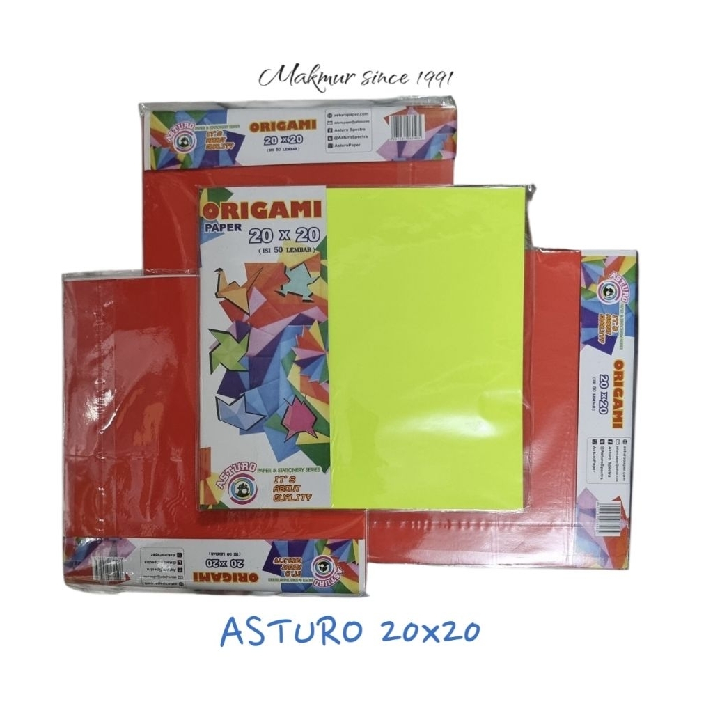 Jual ORIGAMI ASTURO/ KERTAS LIPAT ASTURO | Shopee Indonesia