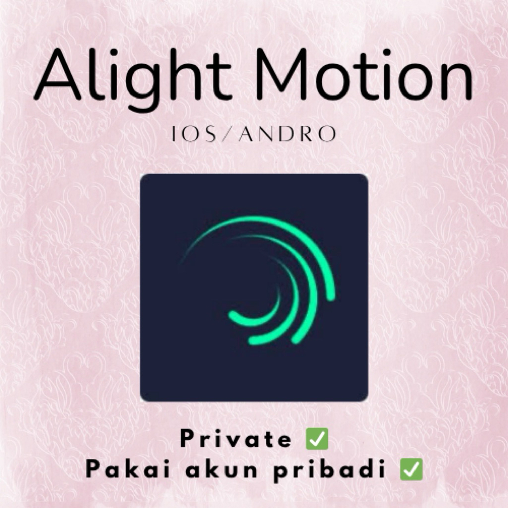 Jual Alight Motion Premiiumm Pro | Shopee Indonesia