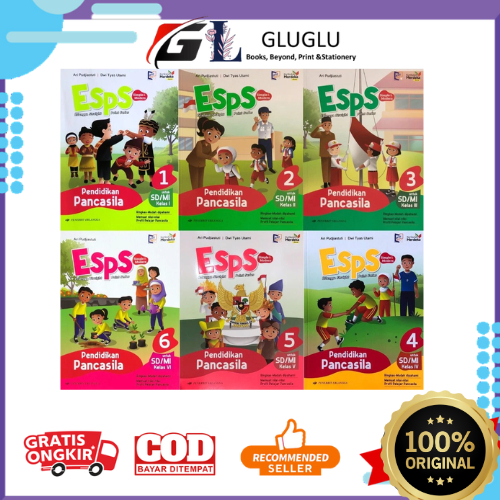 Jual Esps Pendidikan Pancasila Revisi Kurikulum Merdeka Kelas 1 2 3 4 5 6 SD/MI Original ...