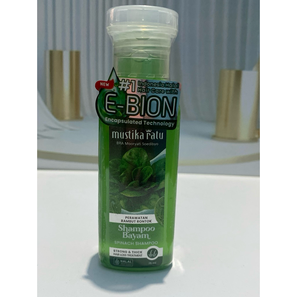 Jual Sampo Bayam Mustika Ratu 75ml BARU SEGEL | Shopee Indonesia
