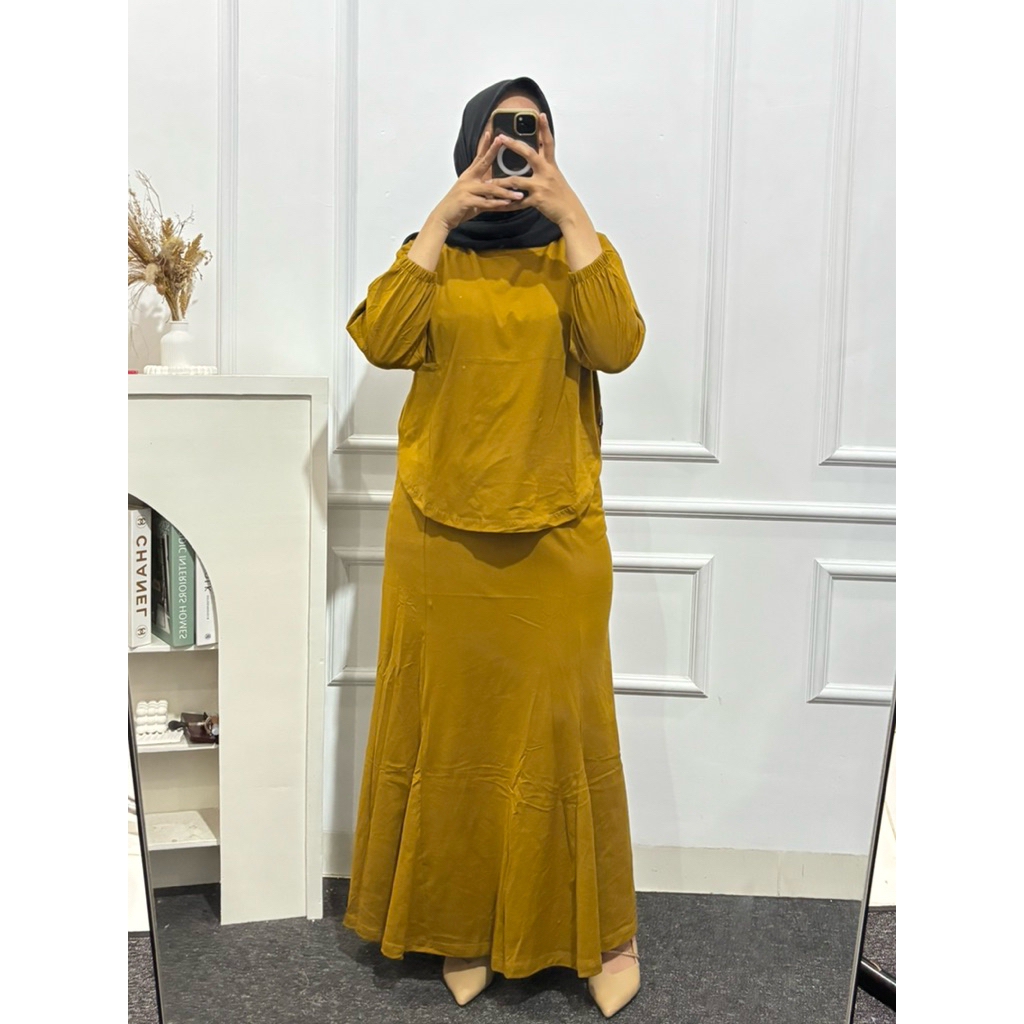 Jual Karina Set Rok Kaos ( Combed 24s ) | Shopee Indonesia