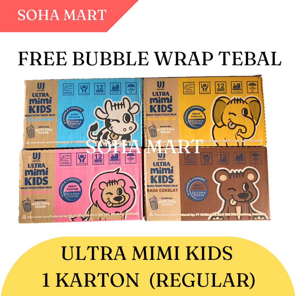Jual Soha Mart Ultra Mimi Kids 1 karton (40 pcs) | Shopee Indonesia