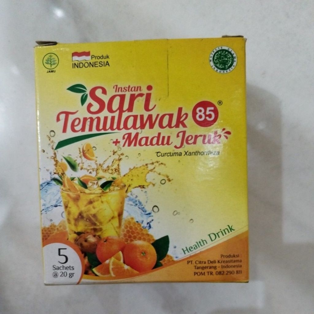 Jual JAMU SARI TEMULAWAK (1 pack isi 5 Sachet) | Shopee Indonesia