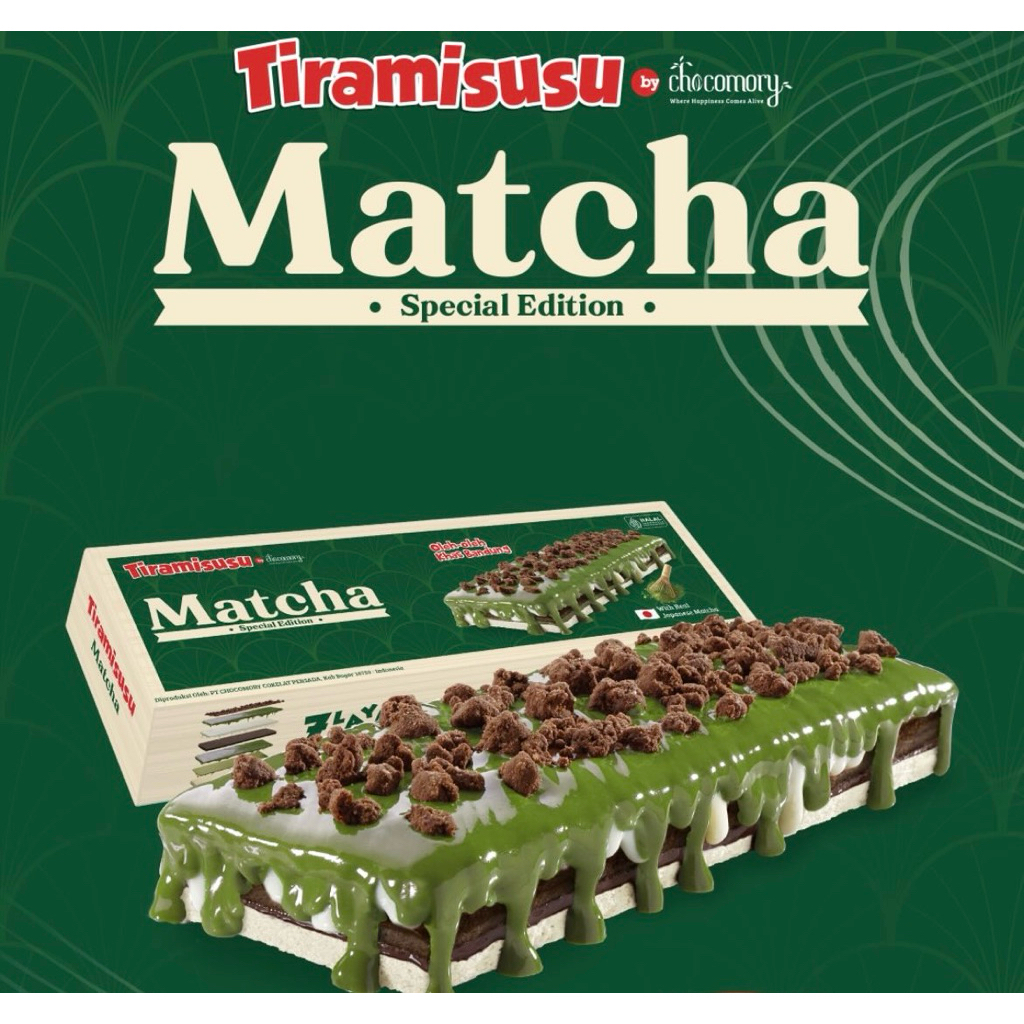 Jual Tiramisusu Chocomory Matcha Limited Edition READY STOCK | Shopee ...