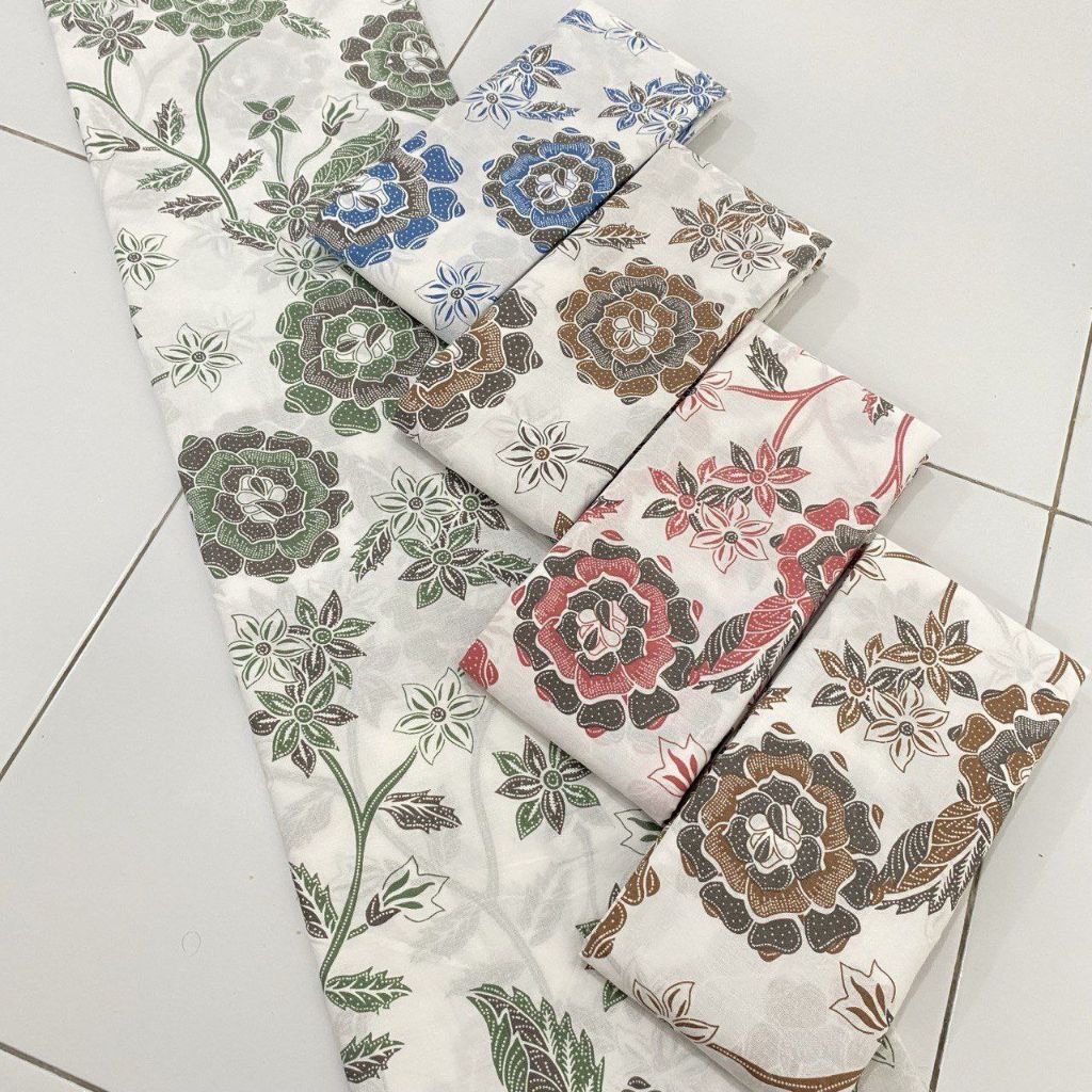 Jual KAIN BATIK SOFT BUNGA SAKURA | Shopee Indonesia