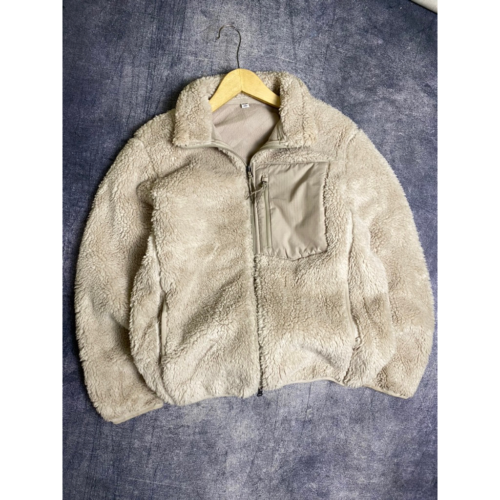 Jual Sherpa Jacket UNIQLO(M) | Shopee Indonesia