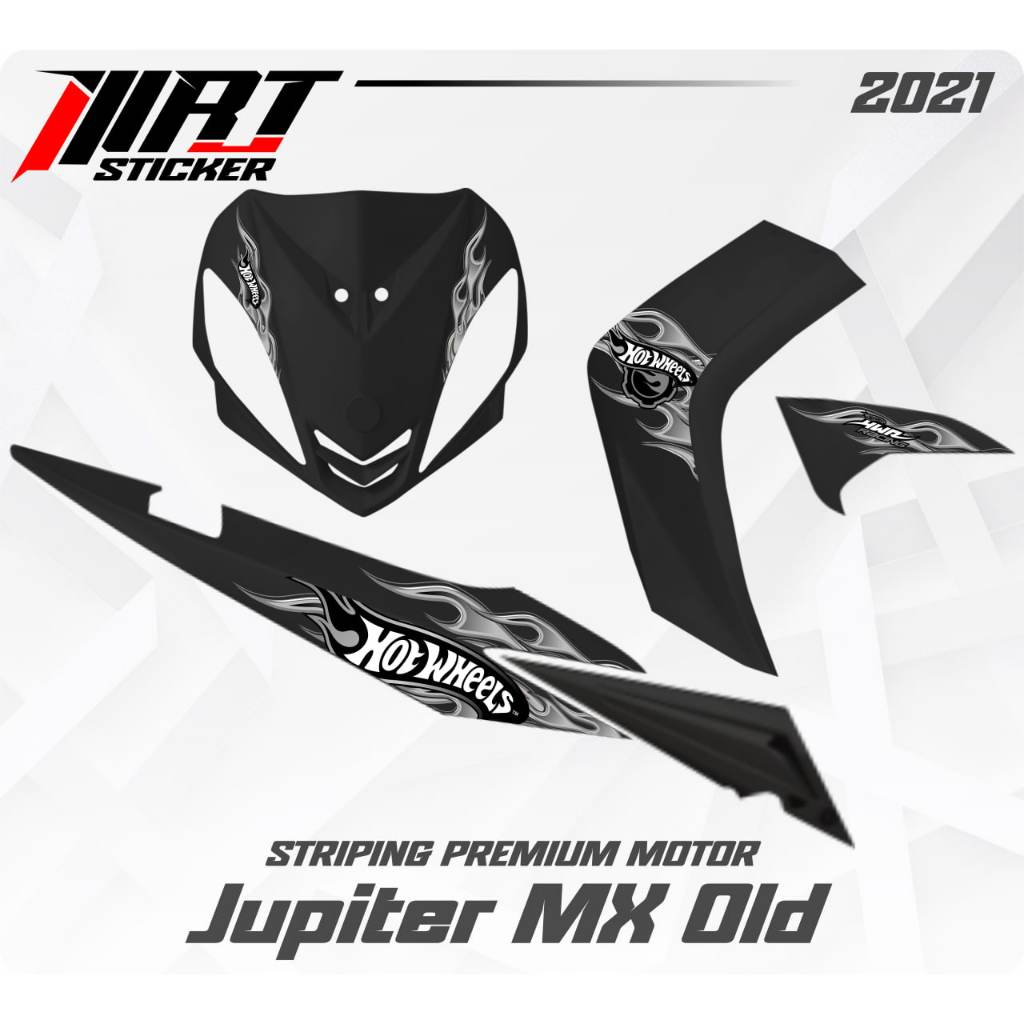 Jual Striping Jupiter MX Old - Stiker Transparan Jupiter MX Lama ...