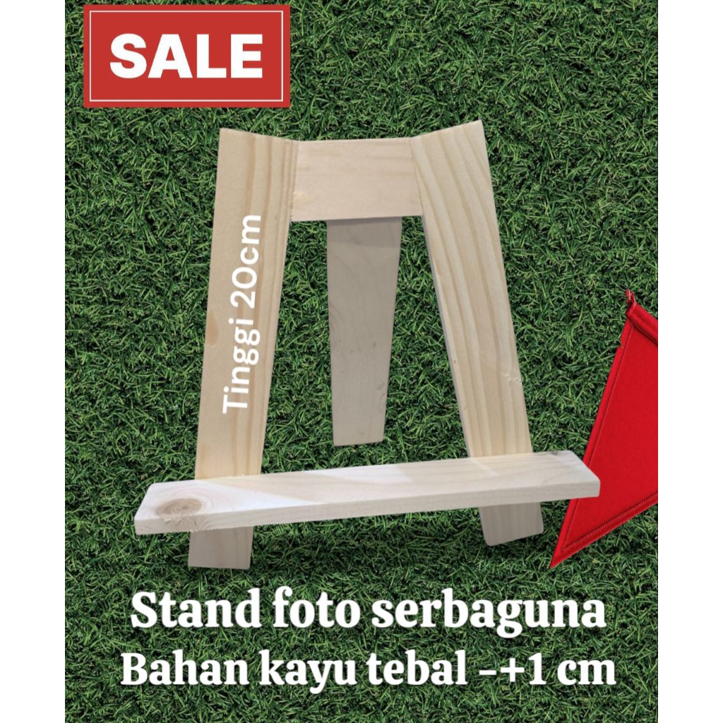 Jual STANDING FRAME FOTO BAHAN KAYU UNTUK DUDUKAN FRAME DI MEJA ...