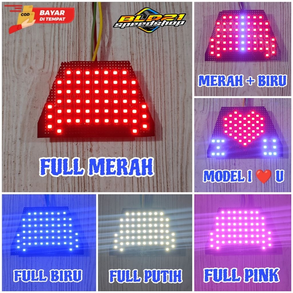 Jual Stoplamp Running Beat Deluxe/Street Gen2 2024-2025 8 Mode Otomatis ...