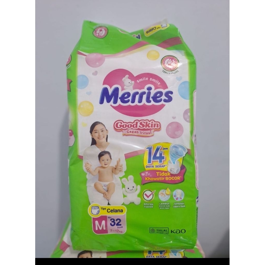 Jual Merries Pants Good Skin ukuran M isi 32 | Shopee Indonesia