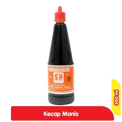 Jual Kecap Manis SH Kecap Benteng Botol 300 ML | Shopee Indonesia