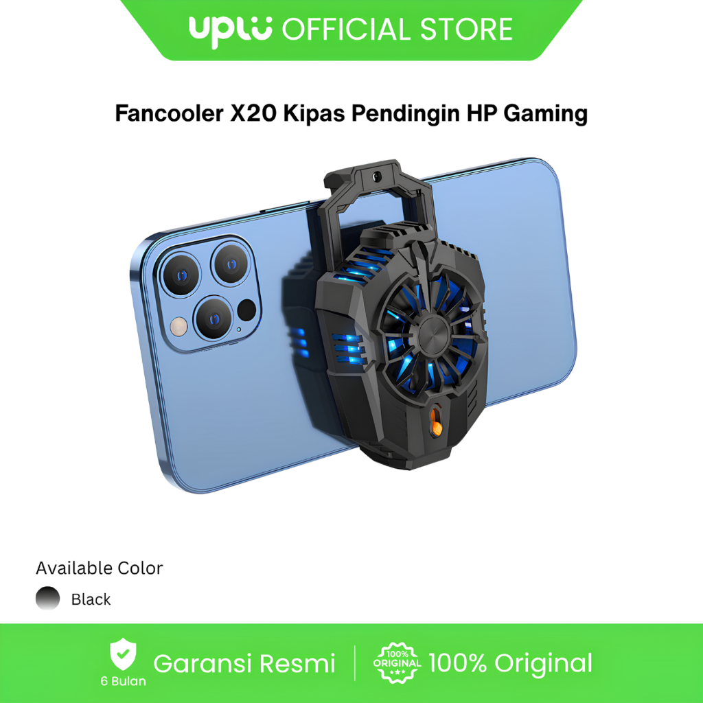 Jual UPLU Fancooler X20 Radiator Adjust Gear Pendingin Hp Kipas Hp ...