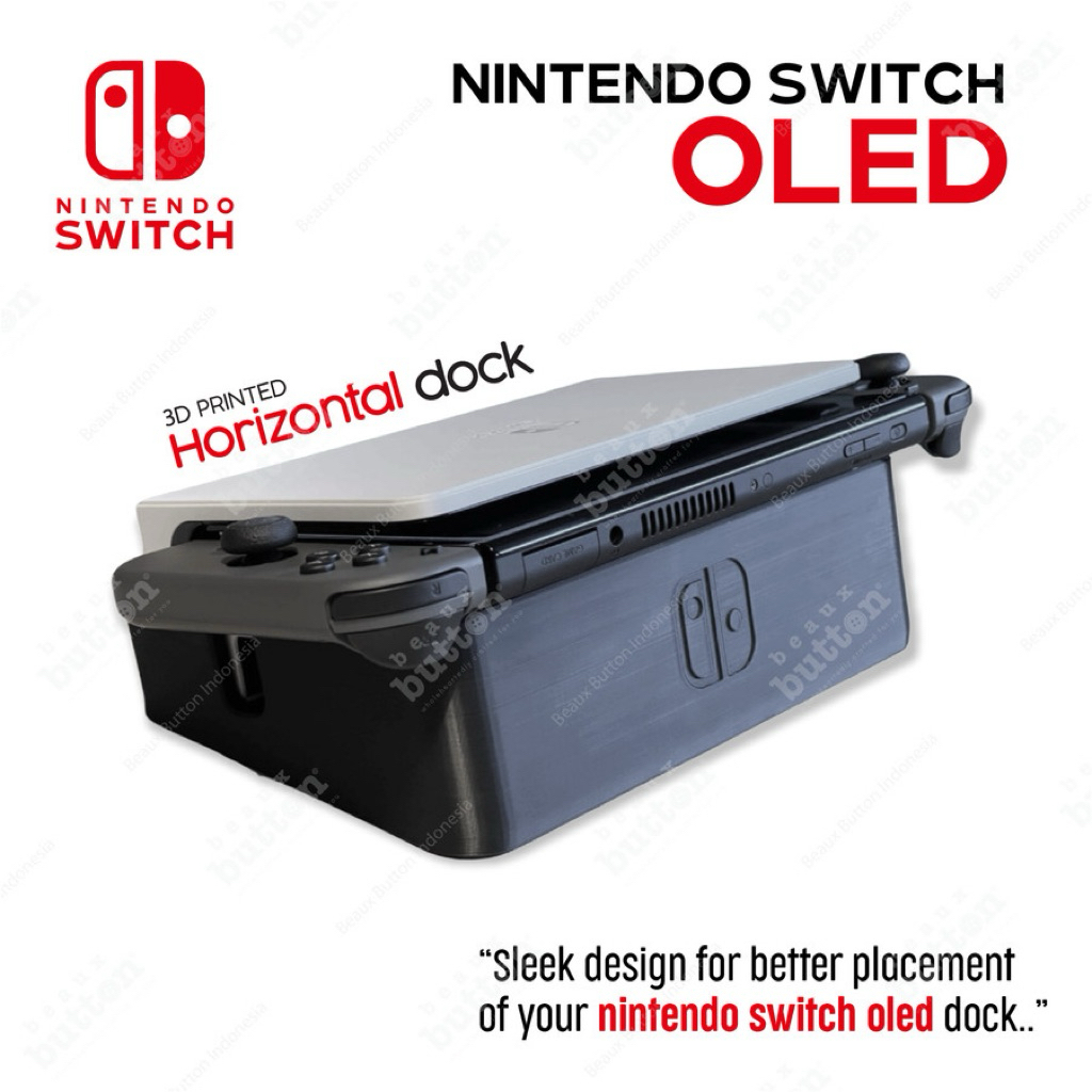 Jual NINTENDO SWITCH OLED V1 V2 HORIZONTAL DOCK HOLDER STAND | Shopee ...