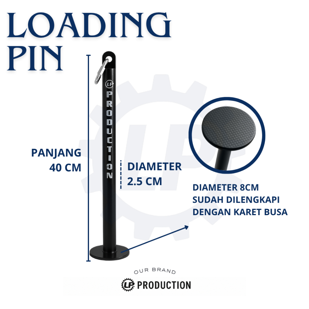 Jual Loading Pin Dumbbell Tray – Alat Angkat Beban Gym Fitness Pelat ...