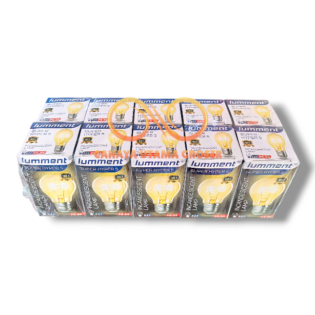 Jual (PER SLOP) Lumment Lampu Bohlam Dop Pijar 5 Watt PS55 Lampu ...