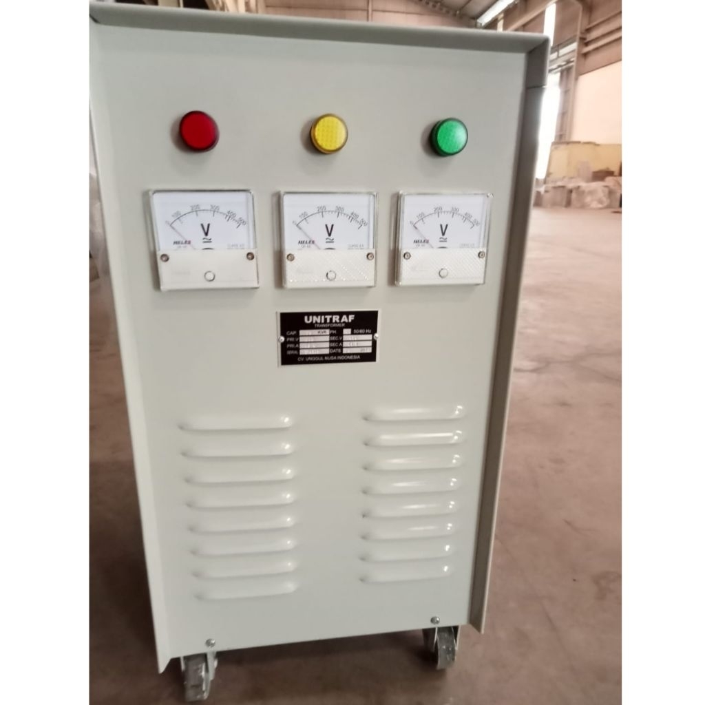 Jual Trafo Step Up Stepdown Auto Transformer 30Kva UNITRAF 380V/400V/480V output 200V/220V 3 ...