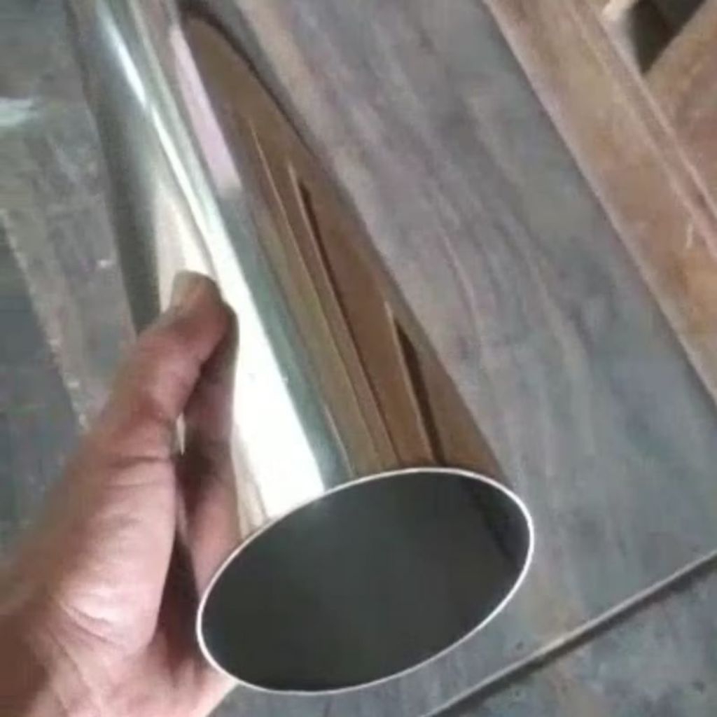 Jual Pipa Bulat stainless 4 inchi Diameter 101,6 mm Tebal 1,2 mm ...