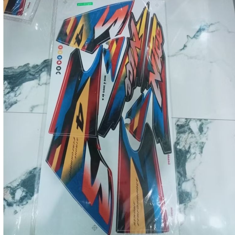 Jual stiker striping honda nice110 u box thailand | Shopee Indonesia