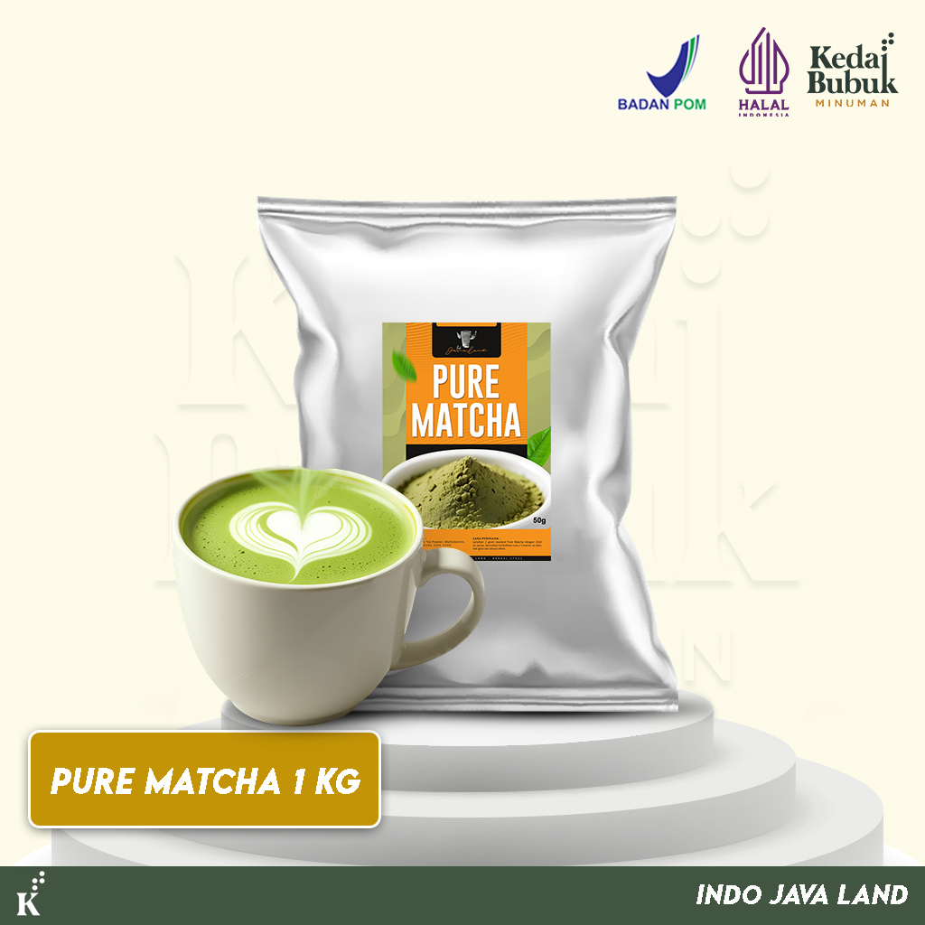 Jual Javaland Pure Matcha Powder / Bubuk Matcha Murni 1 Kg | Shopee ...