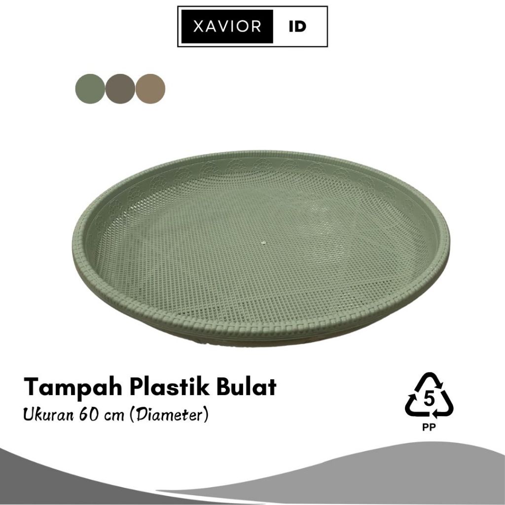 Jual XV Tampah Besar SerbaGuna Plastik 60 cm / Nampan Bulat | Shopee ...