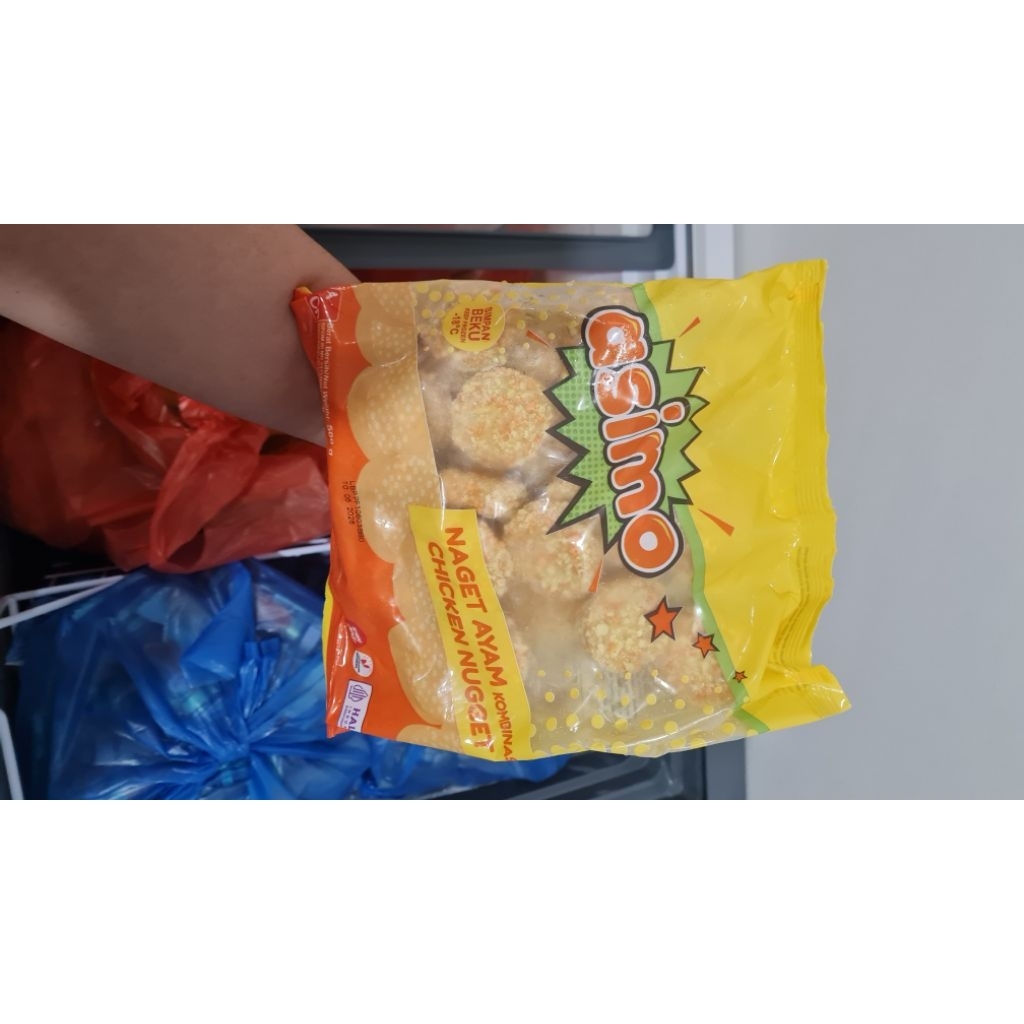 Jual ASIMO Nugget Naget Koin Ayam 500GR | Shopee Indonesia