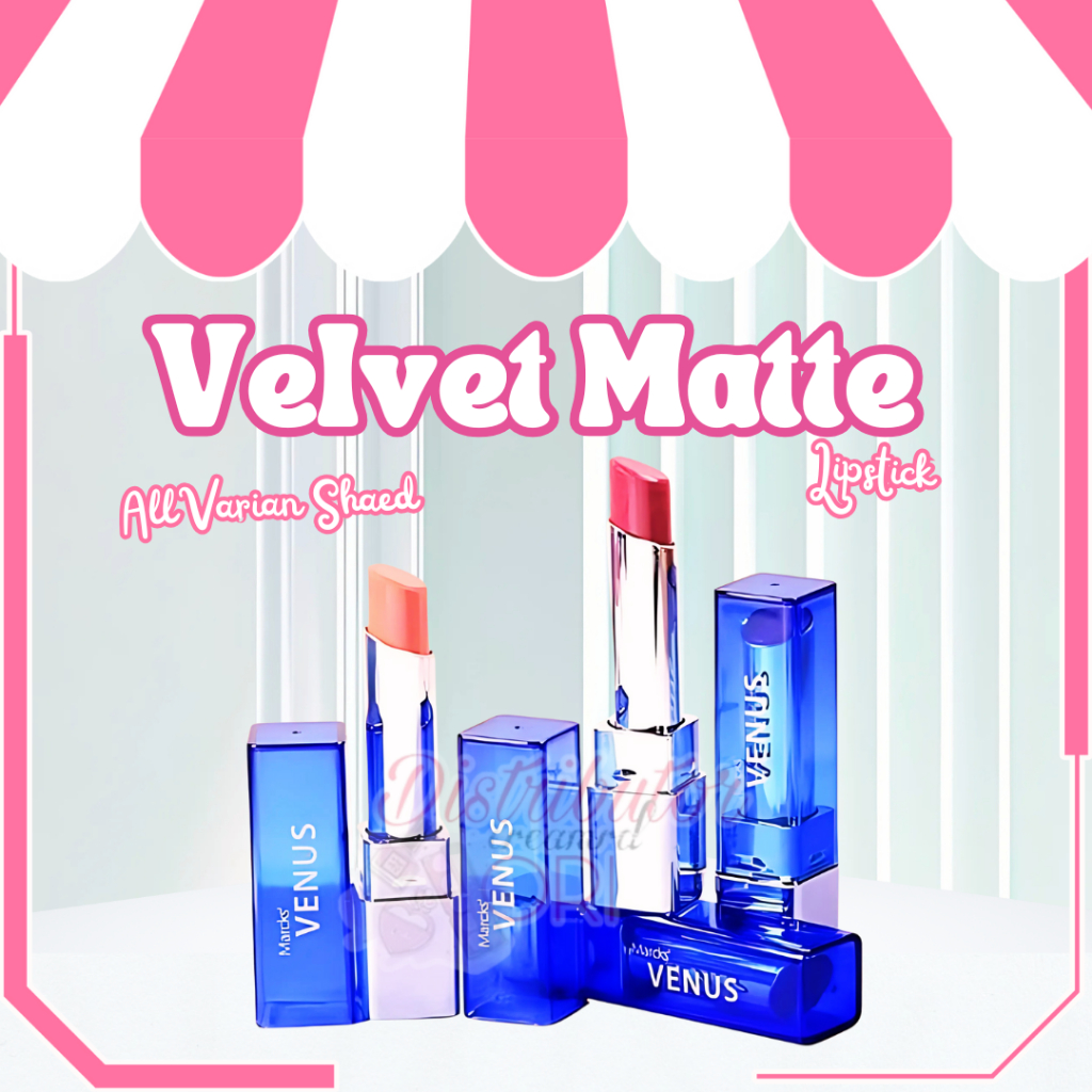 Jual Venus Velvet Matte Lipstick | 13 RED | 03 NUDE | 04 PEACH ...