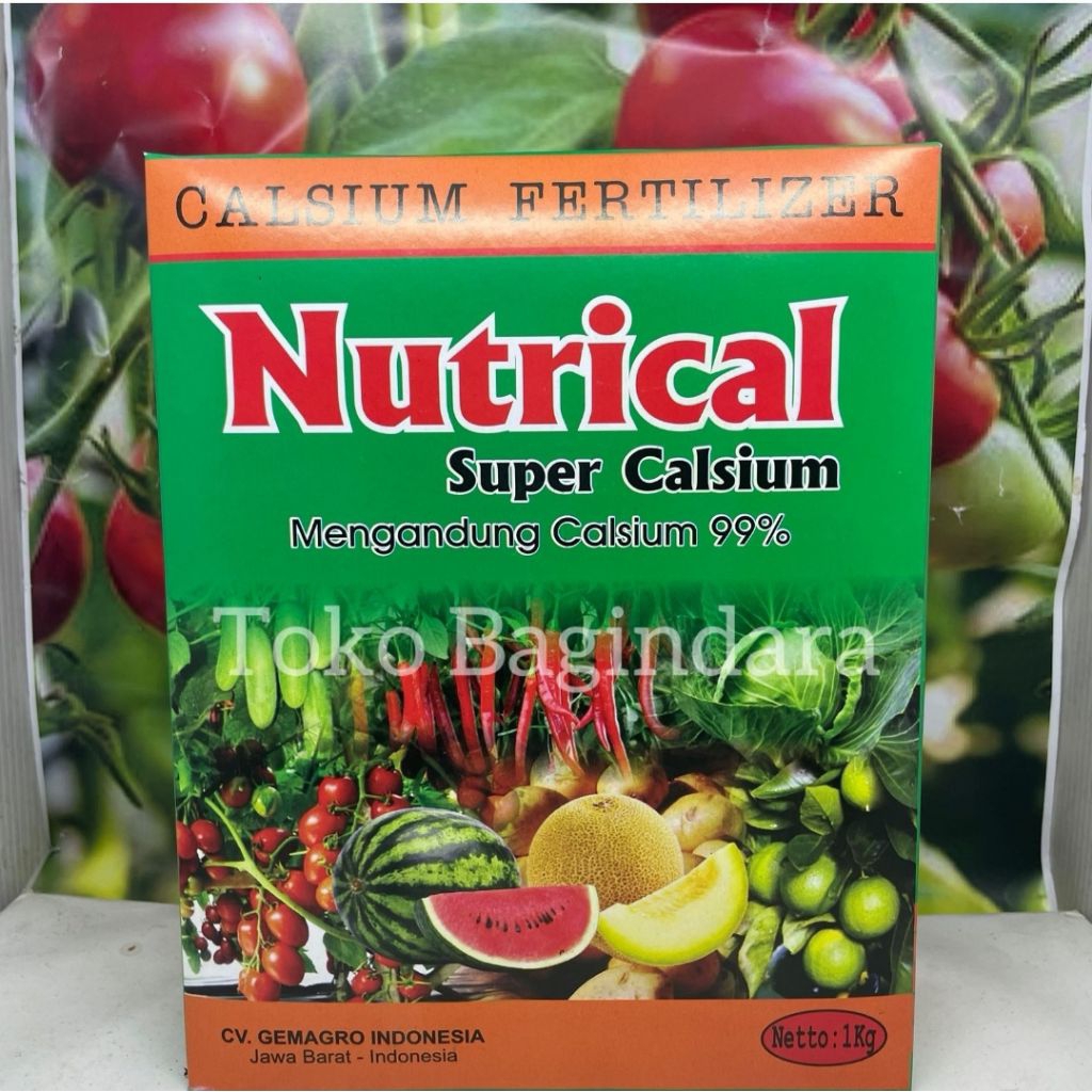 Jual Pupuk Nutrical Super Kalsium 99% Mencegah Kerontokan dan Penambah ...