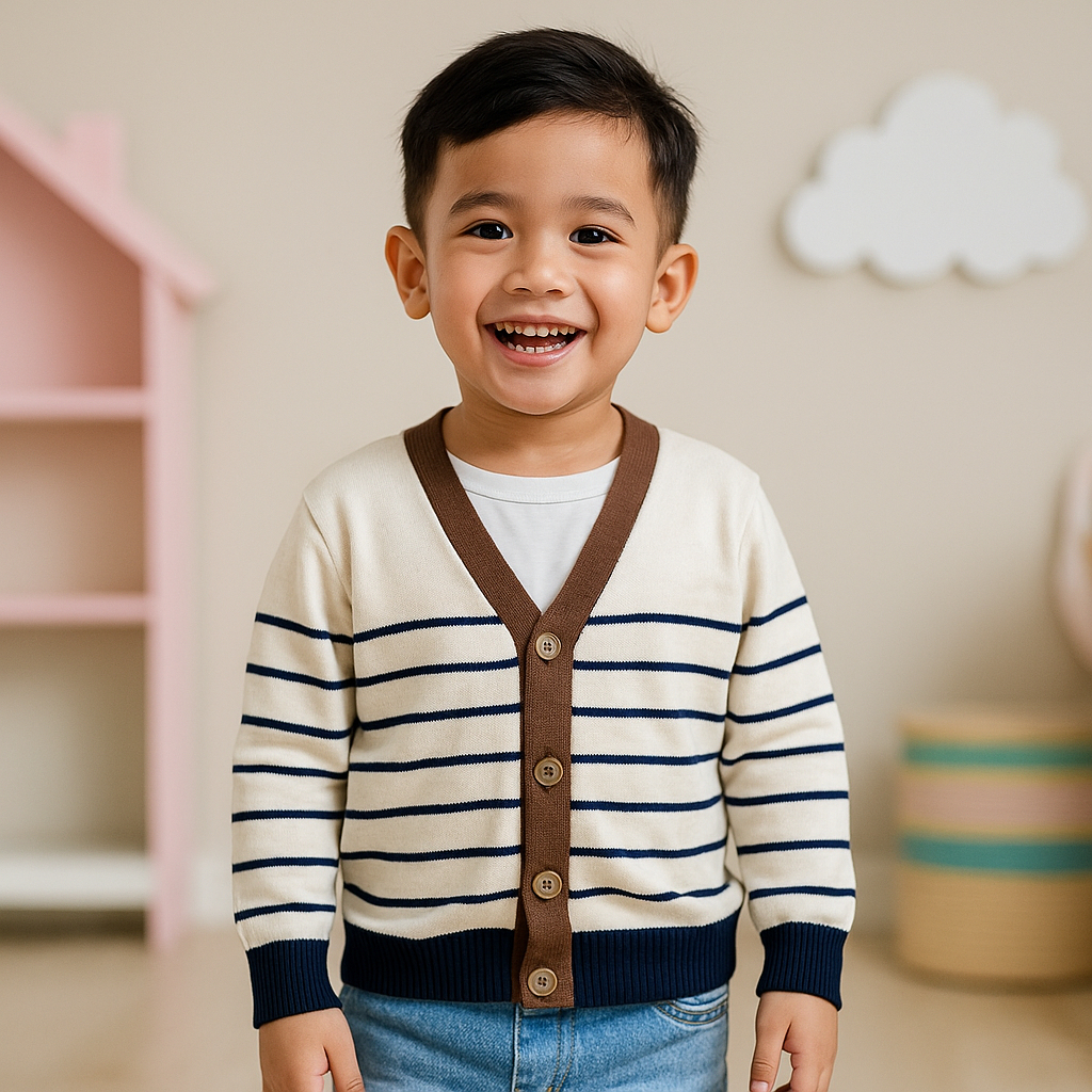 Jual Cardigan Rajut Anak Premium Jaket Sweater Kardigan Lengan Panjang ...