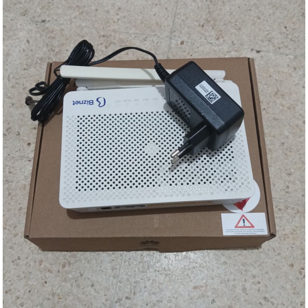 Jual HUAWEI EG8245H5 (5H5) PORT IJO UNIT+ADAPTOR | Shopee Indonesia
