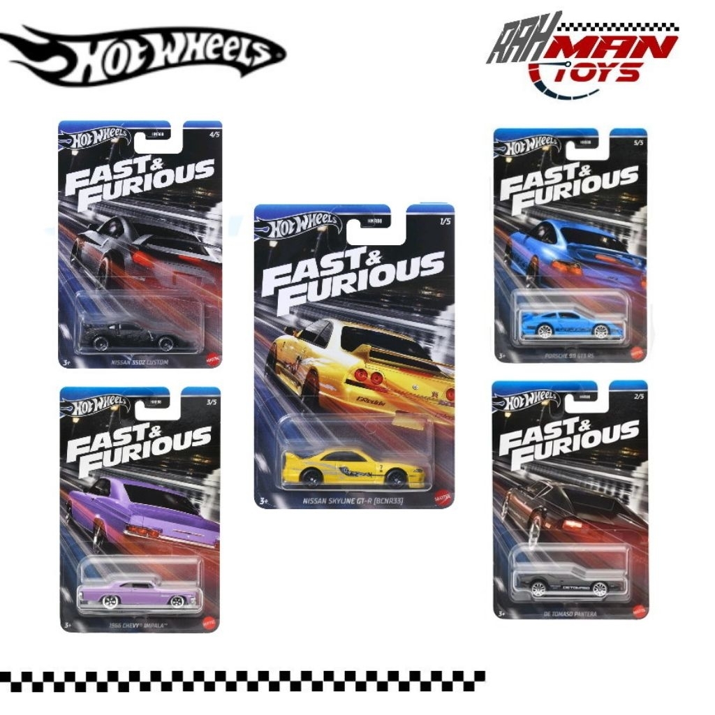 Jual Hot Wheels Fast And Furious 2024 Silver Series | Shopee Indonesia