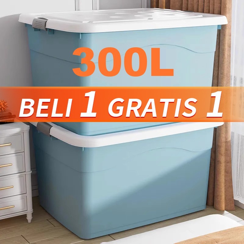 Jual AYOHO Kotak penyimpanan Box/Container Box 300 Liter Kotak ...