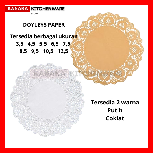 Jual KERTAS DOYLIES / DOYLEYS PAPER / KERTAS ALAS KUE / KERTAS ALAS ...