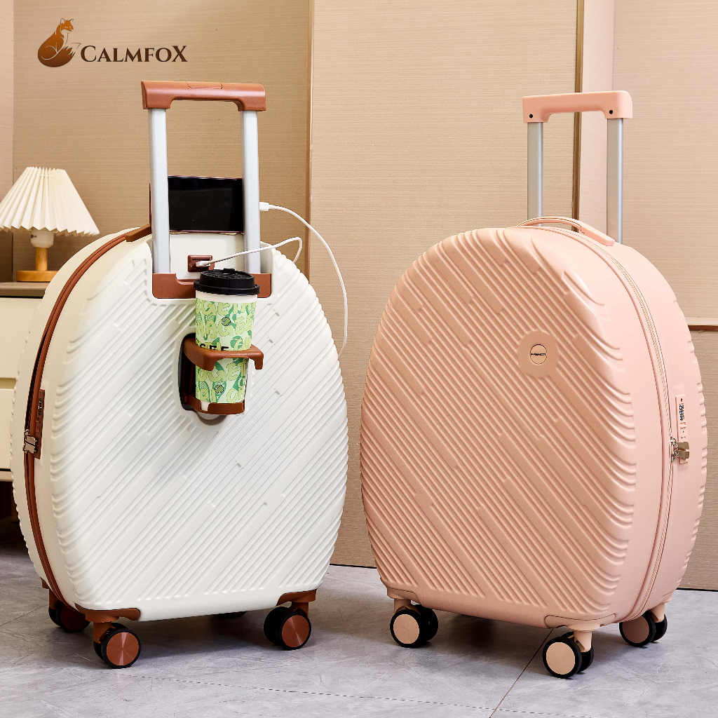 Jual Calmfox Koper Mini Bundar 18 Inch Koper Kabin 20 Inch Koper ...