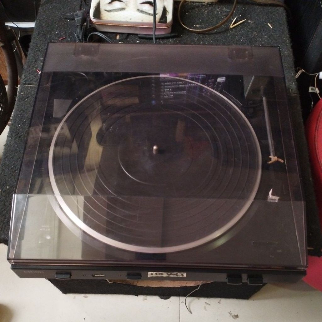 Jual fully automatic turntable system pH piringan hitam vinyl turn ...