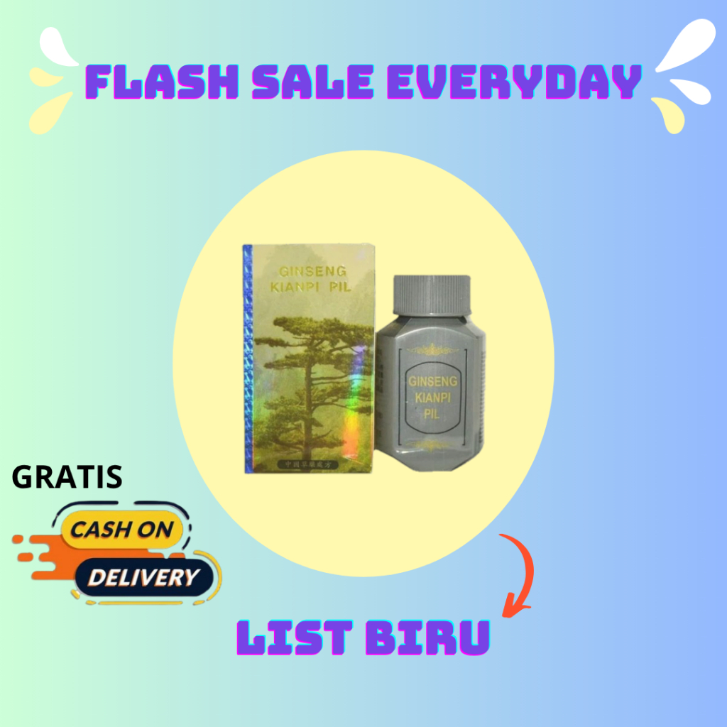 Jual Kapsuma / Ginseng KianPi Pil (1Botol @60Kapsul) | Shopee Indonesia