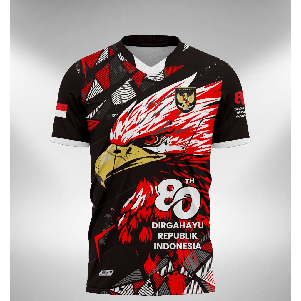 Jual Jersey GARUDA TIMNAS INDONESIA HUT Kemerdekaan RI 80 Tahun 2025 ...