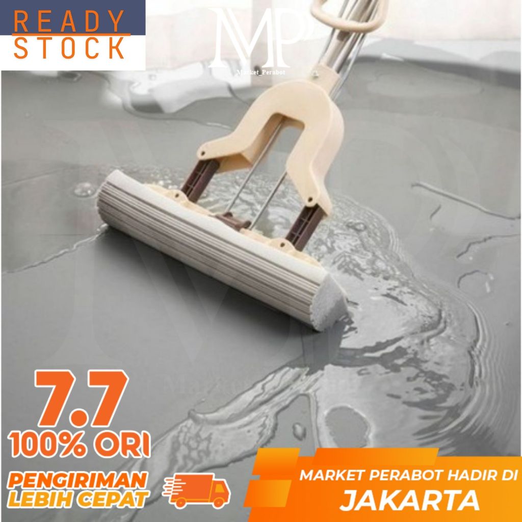 Jual Alat Pel Lantai Spons Ultra Mop Spongy Pel Lantai Karet 28cm Pel ...