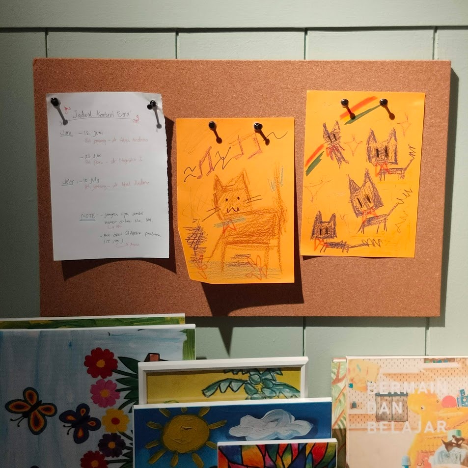 Jual Papan memo dengan pin, gabus, 52x33 cm Flonsa | Shopee Indonesia