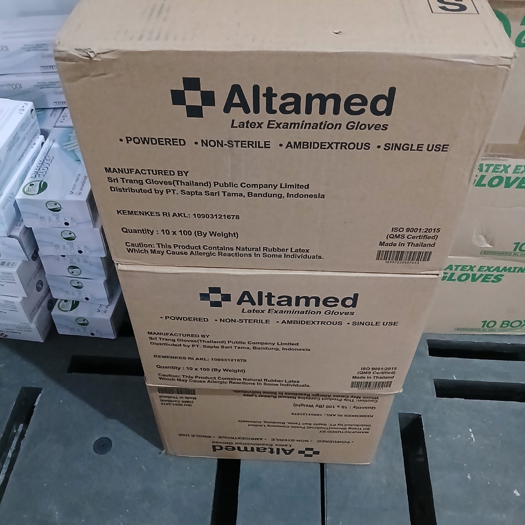 Jual Handskun / Altamed Gloves / Sarung Tangan Altamed S,M,L (KARTON ...