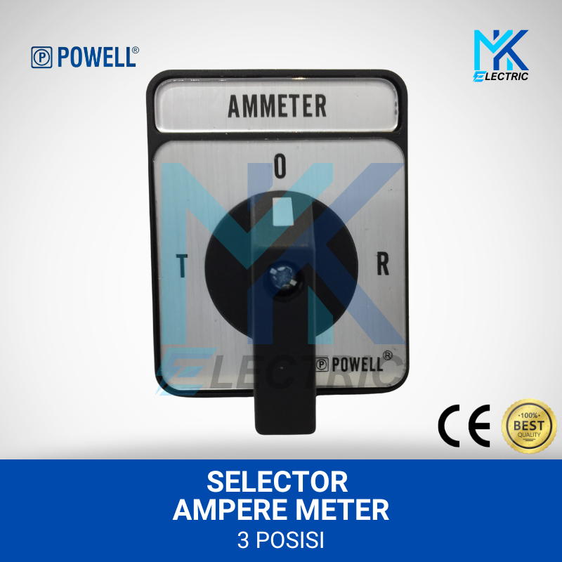 Jual Selector Switch Amper Meter / Rotary Switch / CAM Switch Ampere ...