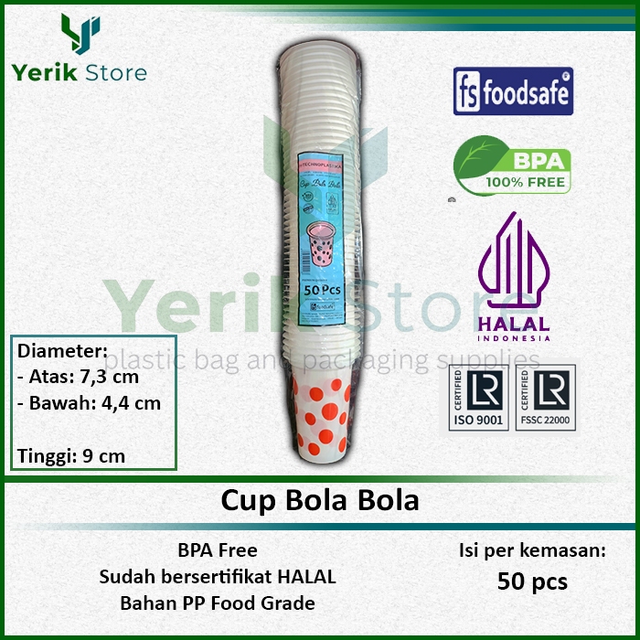 Jual Gelas Cup Bola 220 ml MOTIF BALON MERAH POLKADOT PLASTIK 220ML | Shopee Indonesia