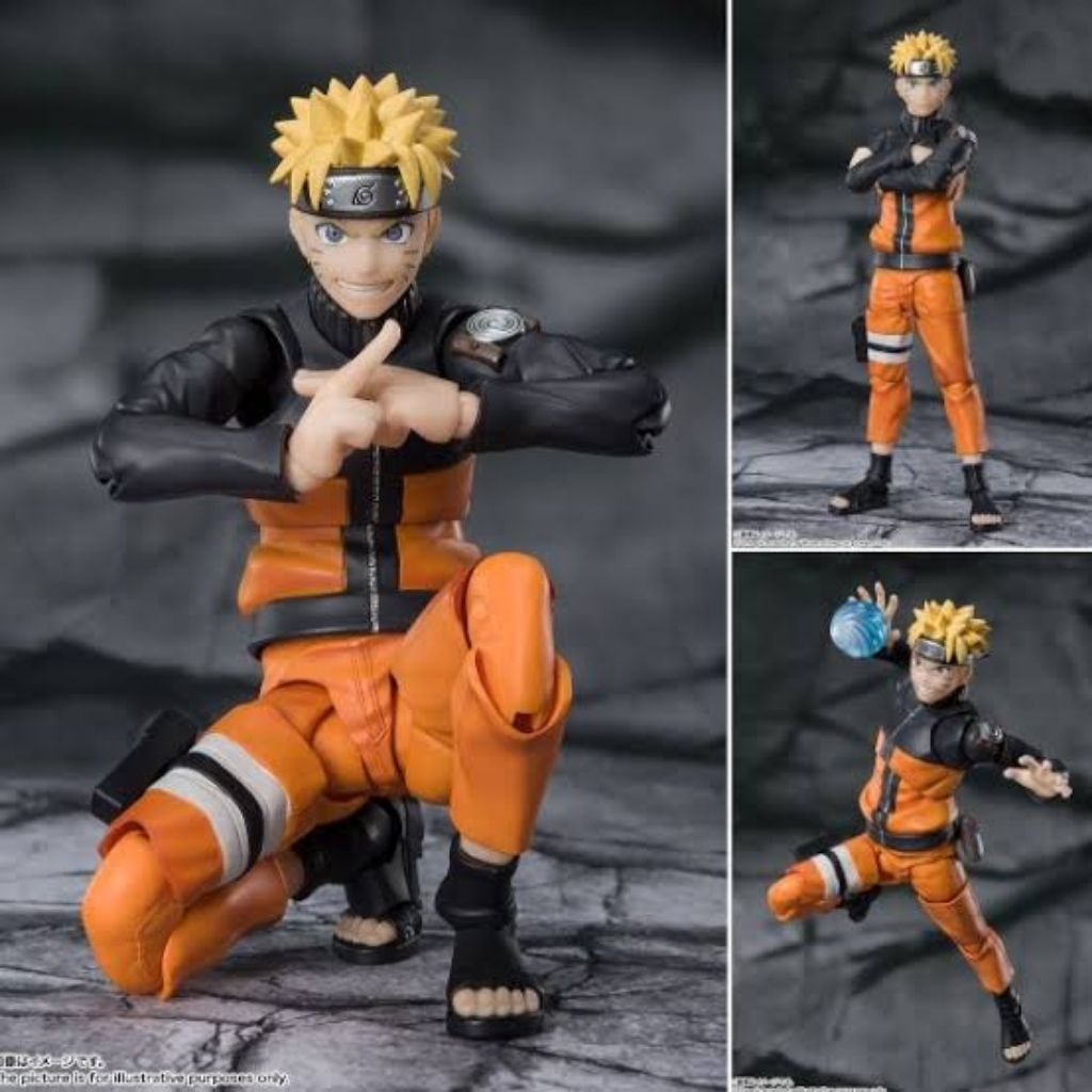 Jual 100% Original SHF Naruto Shippuden | S.H. Figuarts Uzumaki Naruto ...