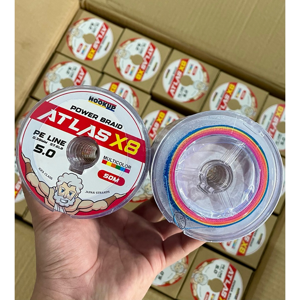 Jual BENANG PE HOOKUP ATLAS X8 50M | Shopee Indonesia