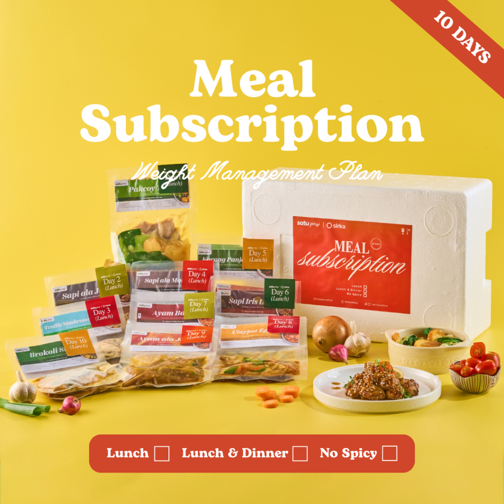 Jual Satu Porsi 10 Days Meal Subscription: Weight Management Plan ...