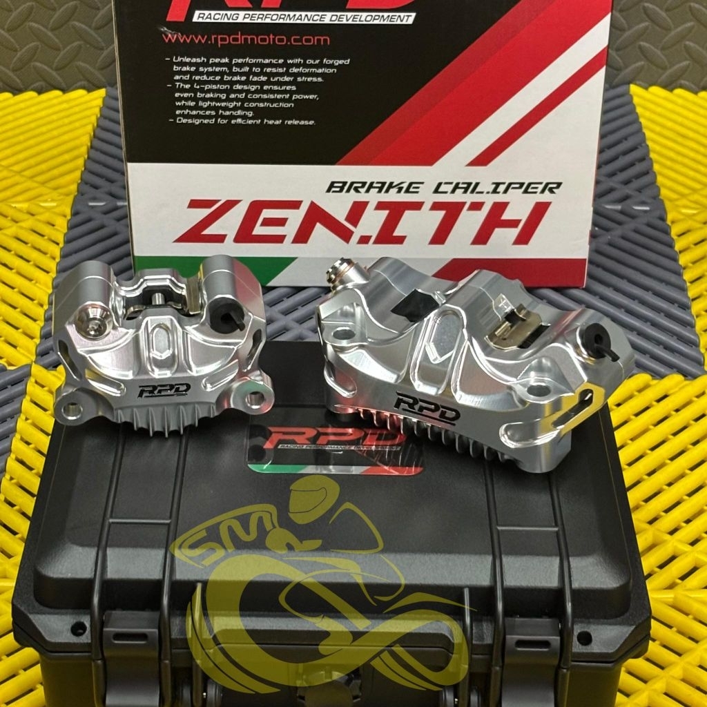 Jual RPD BRAKE CALIPER ZENITH RADIAL 4P P100 & AXIAL 2P ( FRONT & REAR ) | Shopee Indonesia