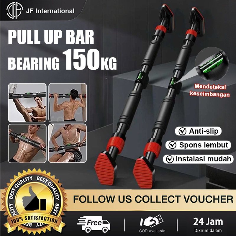 Jual Bar Pull UP bar Adjustable Door Pull up Bar Heavy Steel Muscle ...