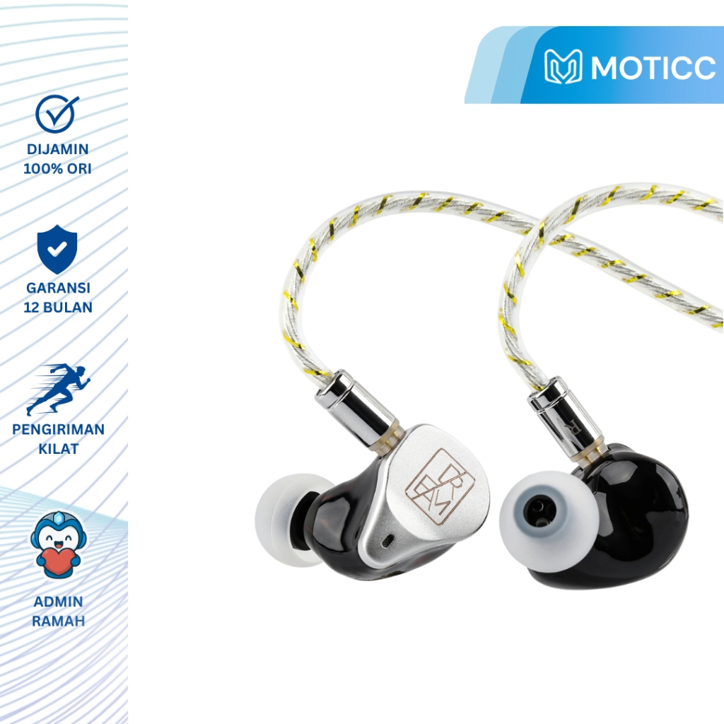 Jual SIMGOT EM10 1DD + 8BA + 1PZT Hybrid Driver In Ear Monitor IEM ...