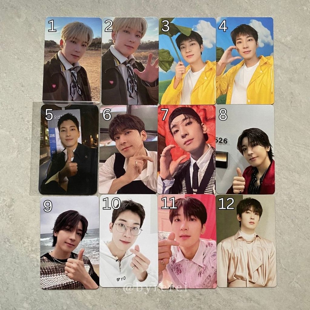 Jual Wonwoo Seventeen Official Photocard Seventeenth Heaven 17th Carat ver carver FML Joeun ...