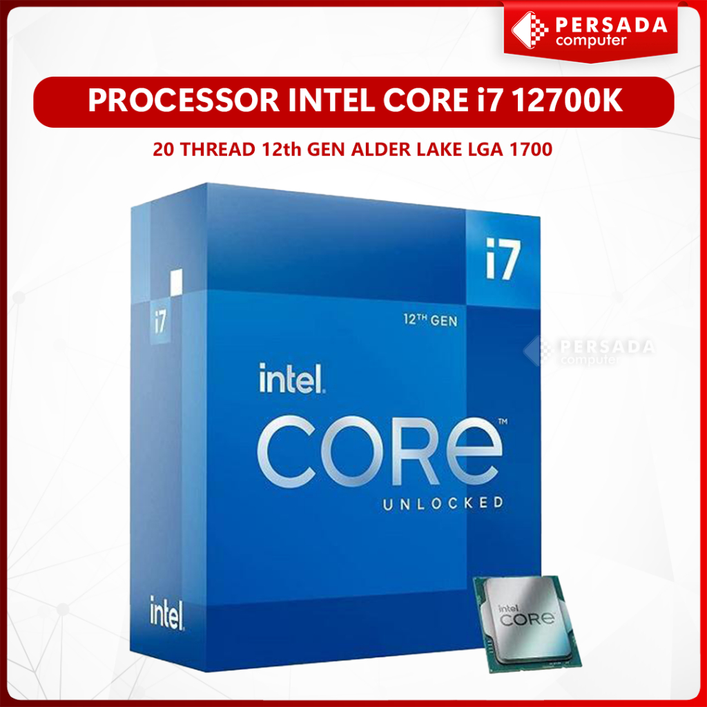 Jual Intel Core i7 12700K 12 Core 20 Thread 12th Gen Alder Lake ...